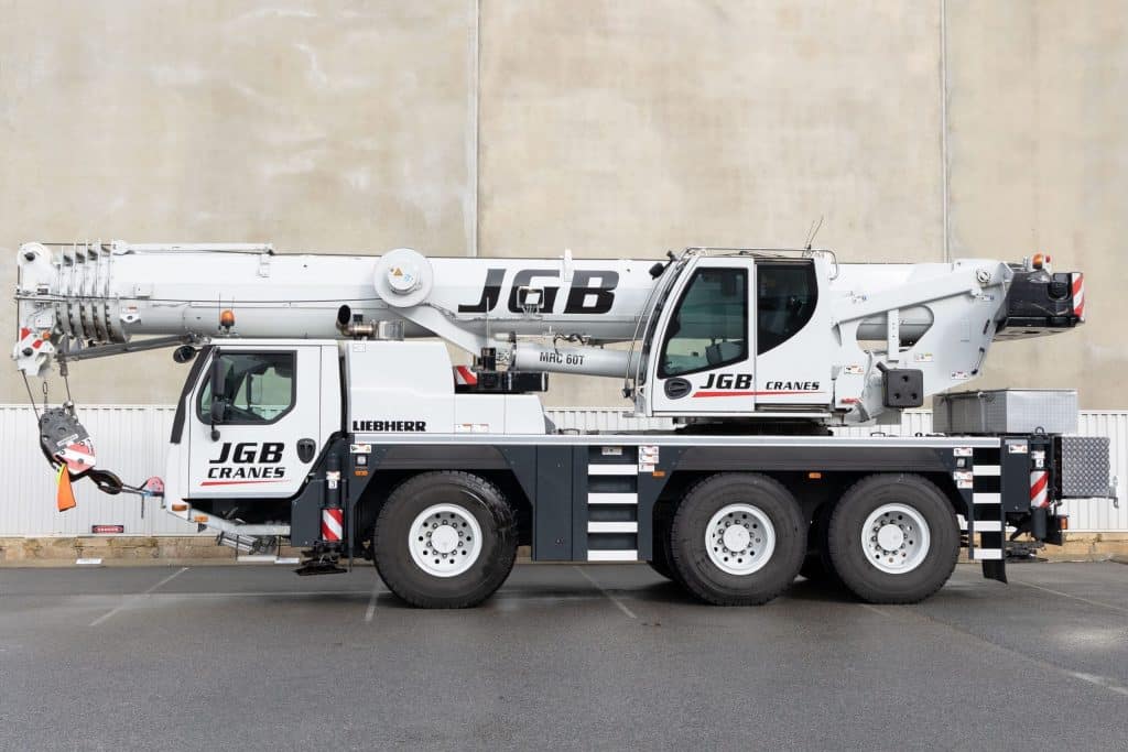 Load Charts | JGB Cranes