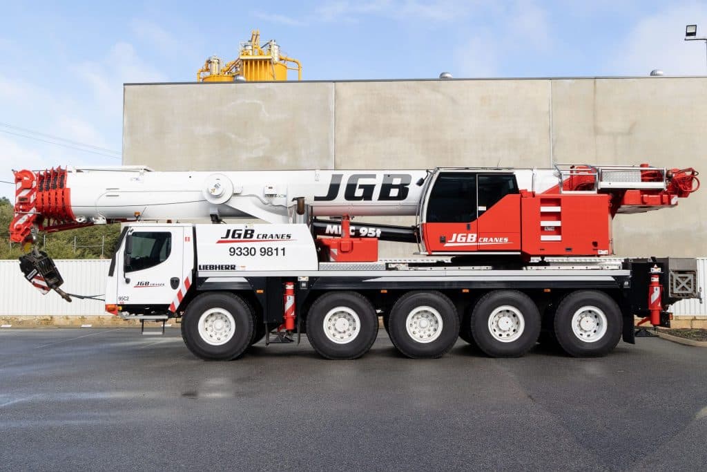 Load Charts | JGB Cranes