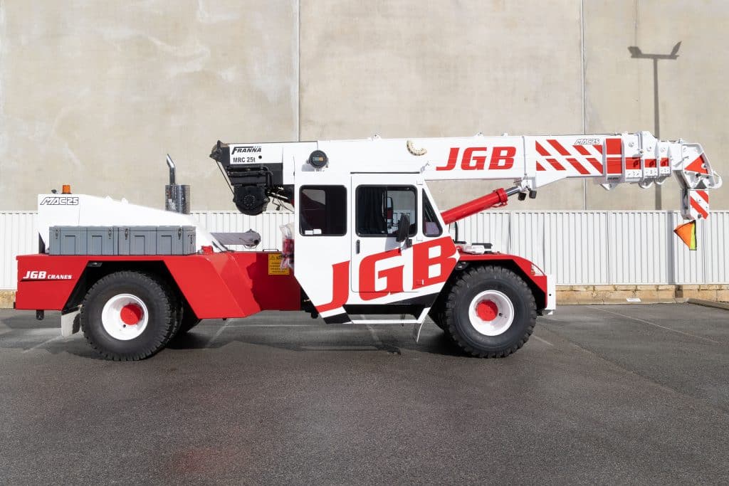 Load Charts | JGB Cranes